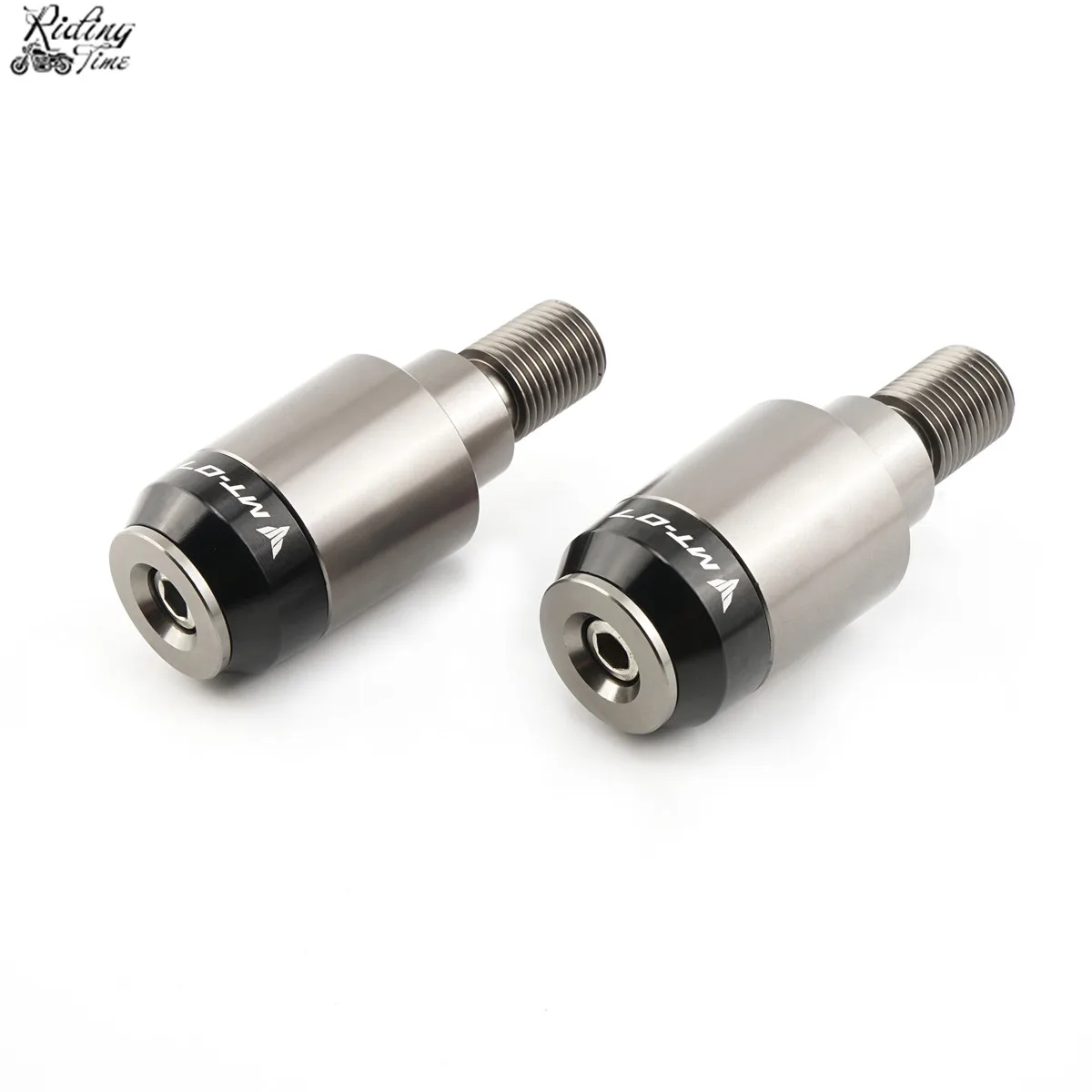 Motorcycle Handlebar Caps Grips Ends For Yamaha MT07 MT 07 FZ07 FZ 07 ...