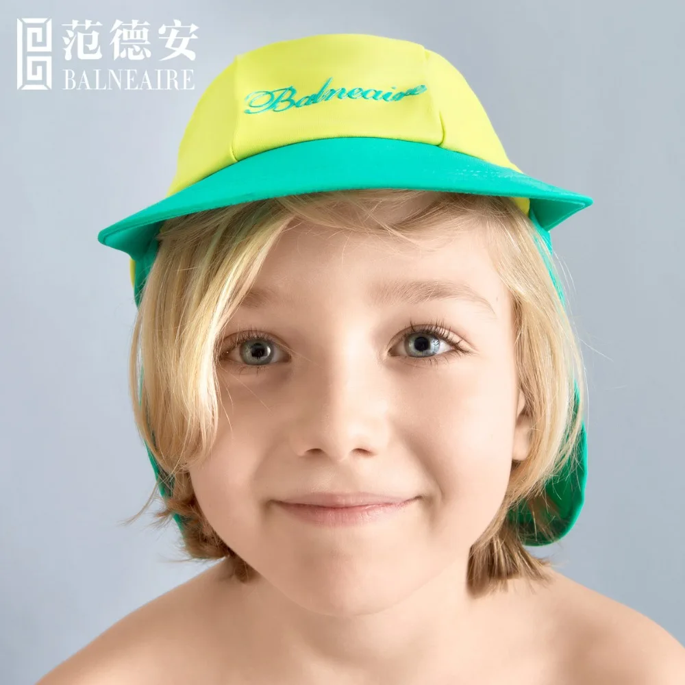 Balneaire-boy-s-poliamid-ear-protection-swimming-cap-Cute-solid ...
