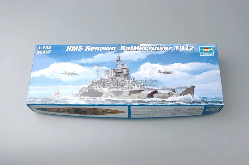 trumpeter 1/700 05764 HMS Renown 1942 Assembly Model kits building ...