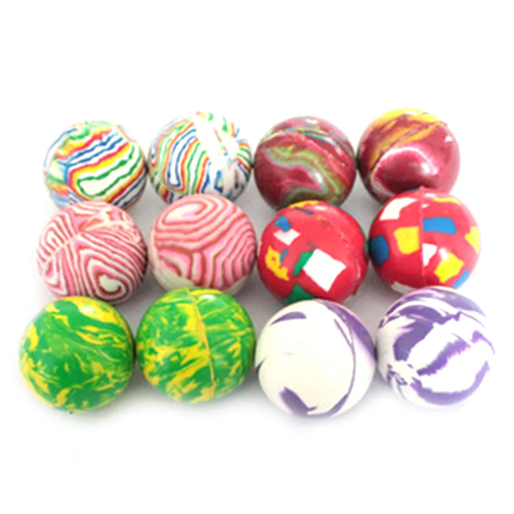1pc Color Random Children Toy Ball Colored Boy Bouncing Ball Rubber ...