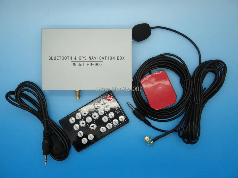 Universal Gps Navigation Box Kd-900 With Bluetooth - Vehicle Gps ...