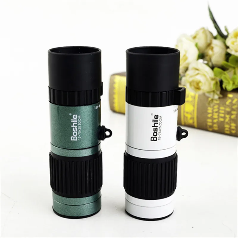 15 75x25 HD Flexible focus High Power Mini Monocular Zoom Telescope For ...