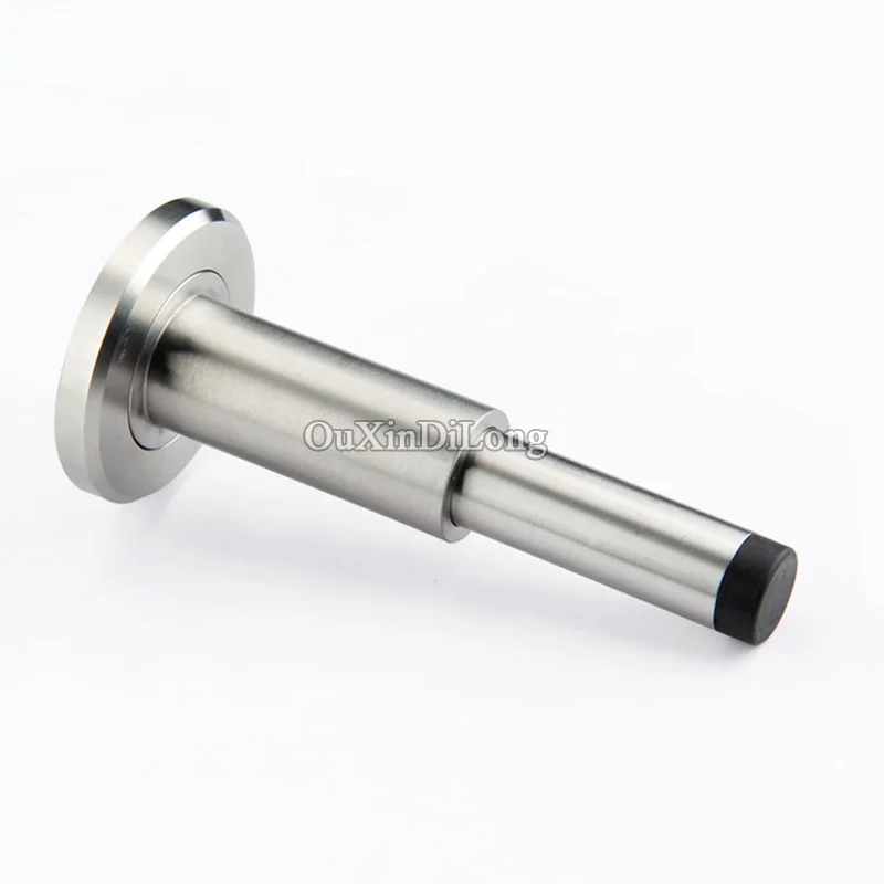 2PCS/lot 304 Stainless Steel Wall Mounted Adjustable Door Stop Stopper ...
