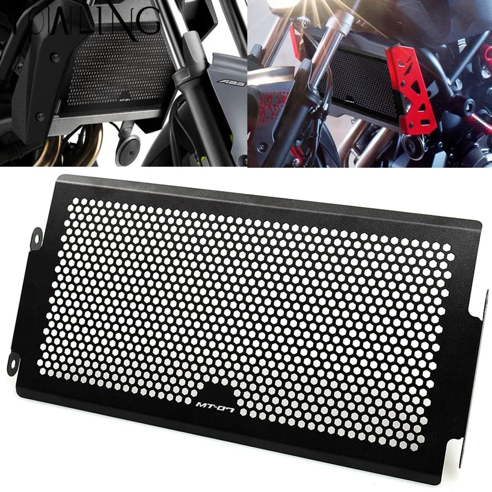 Motorcycle Accessories Radiator Guard Radiator Grille Oil Cooler Cover ...