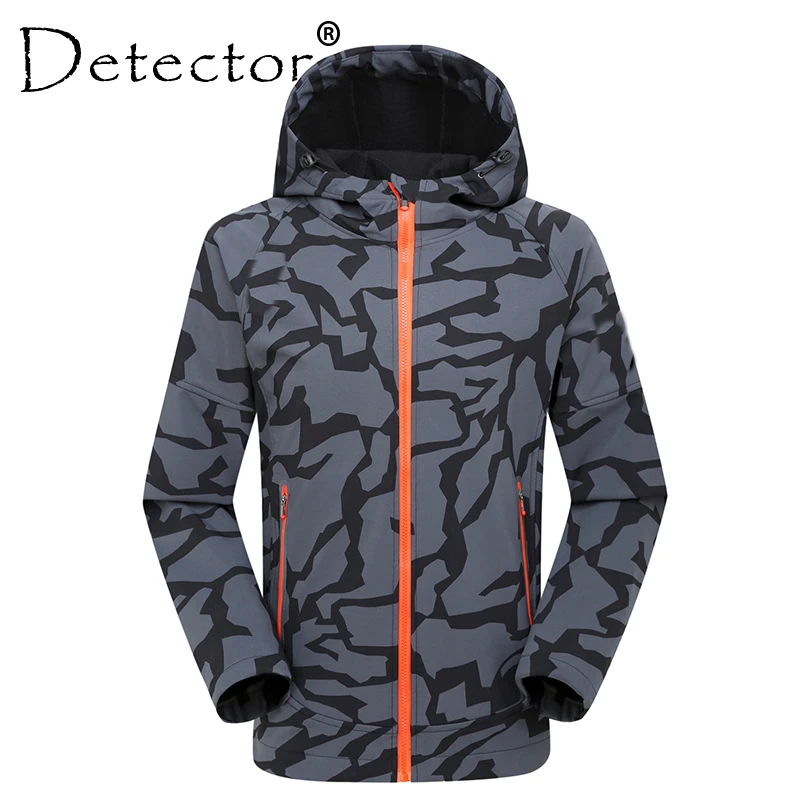 On Sale Detector Men Waterproof Breathable Thermal Softshell Jacket ...
