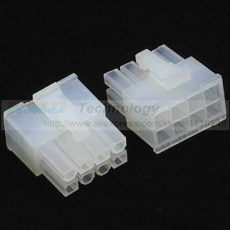 20 개/몫 5557 8R 5557 5557 R 자동차 배선 하네스 커넥터 남성 8pin 2X4PIN 4.2mm 무료 배송 ...