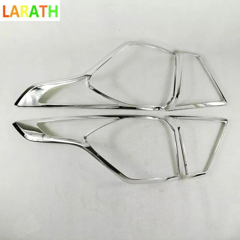 The New For Ford Escape Kuga 2017 ABS Chrome Rear Tail Light Lamp Cover ...