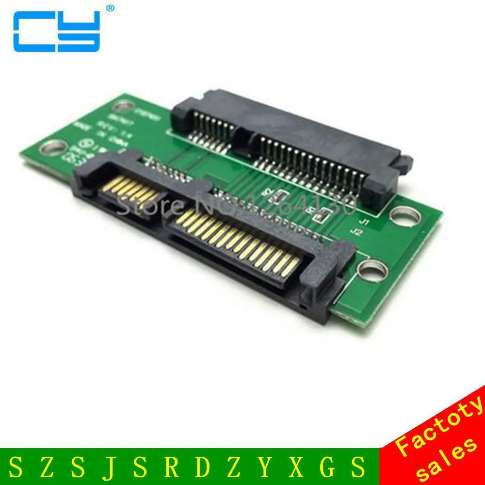 SATA Male To SATA Female Card Adapter Serial ATA Extender Converter-in ...