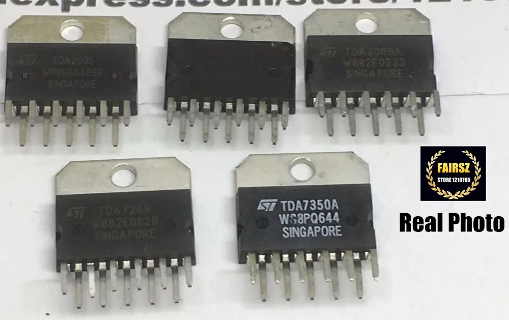 Original ST TDA8174 TDA2005 TDA2009A TDA7269 TDA7350A TDA7296 real ...