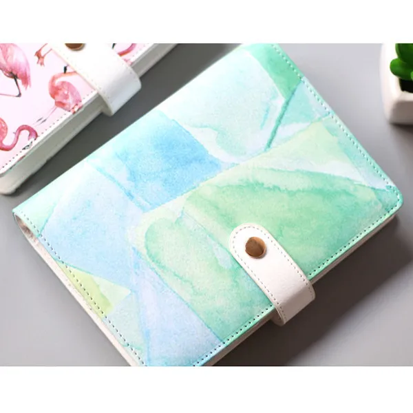 Faux Leather Spiral Notebook Cover with Marble Design – Gallery of Trends
