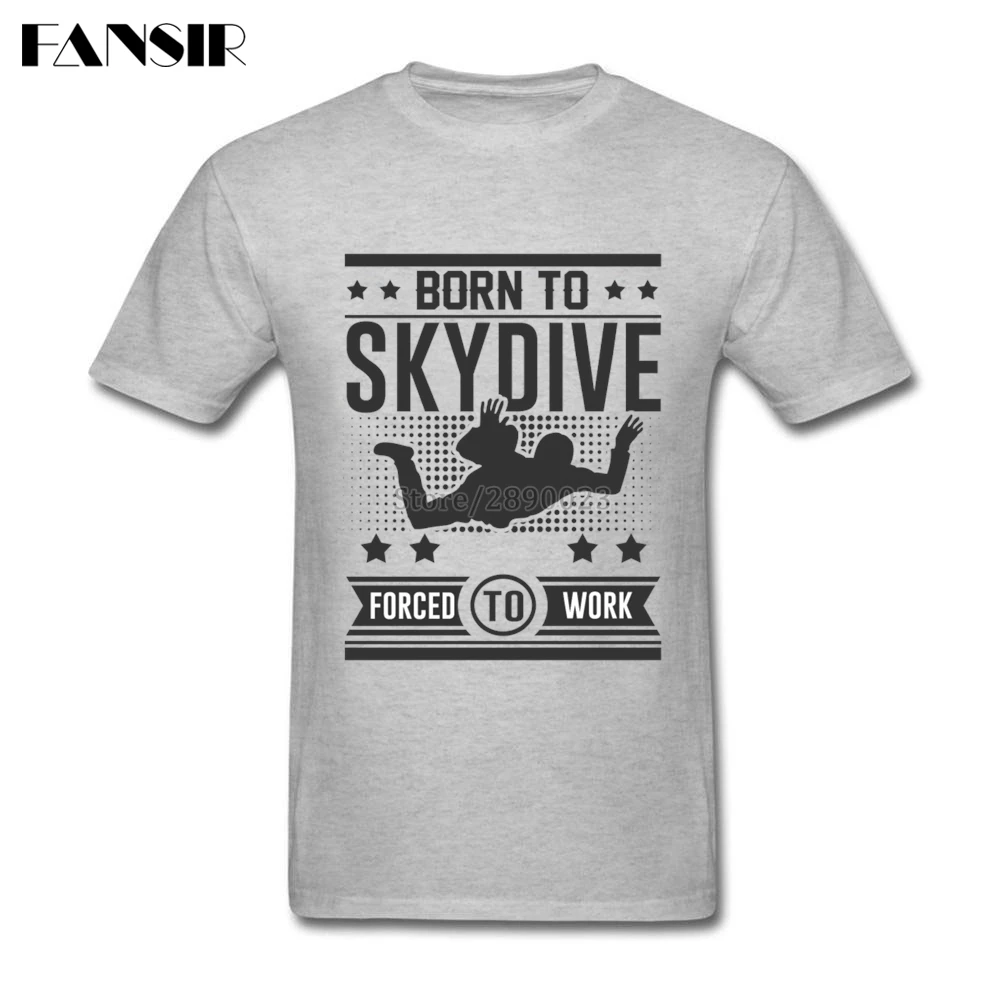 Skydiving Skydrive Men T shirt Top Design Tee Shirts Men Male Short ...