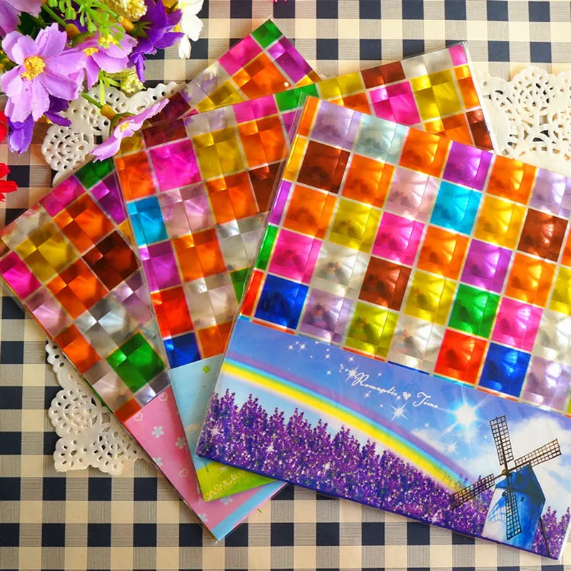 3D-Shiny-Diamond-Cranepaper-Handmade-Decorative-Paper-Children-s-DIY ...