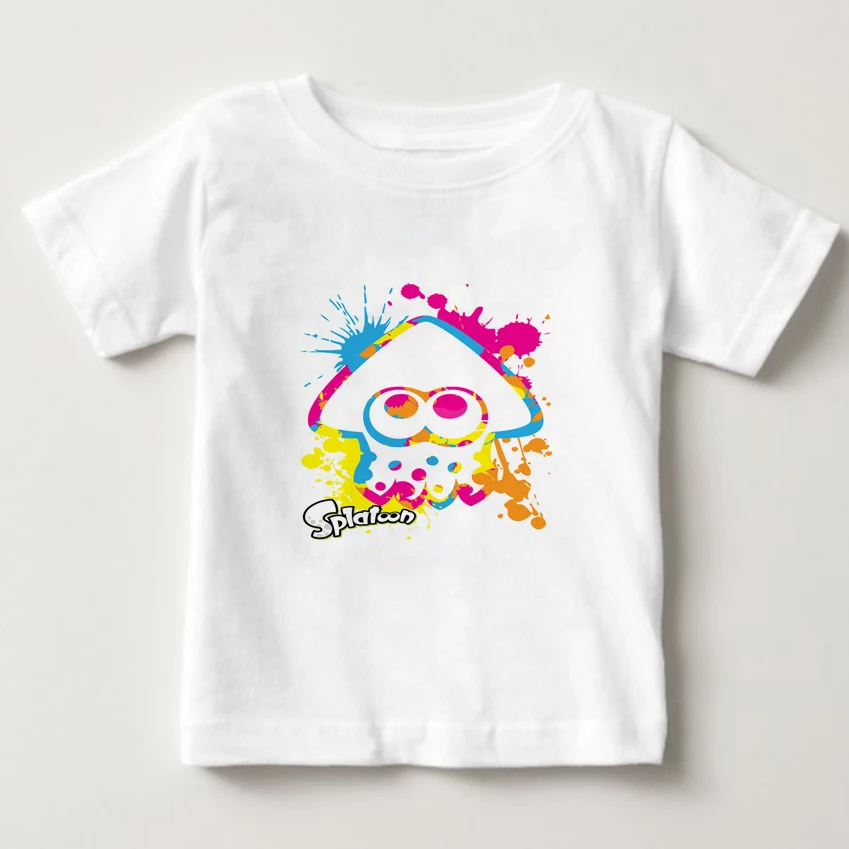 Battles Splatoon 3D Print T Shirt Boy/Girl Cool T Shirt Children Cotton ...