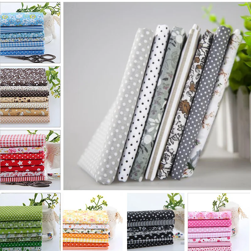 56pcs/lot 50*50 CM 100% Cotton Fabric Telas Tissus Cloth Patchwork ...