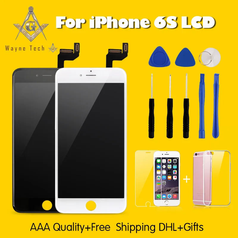 Free Shipping Grade AAA+++ LCD Assembly With Frame For iPhone 6G S Plus ... Free Shipping Grade AAA+++ LCD Assembly With Frame For iPhone 6G S Plus ...