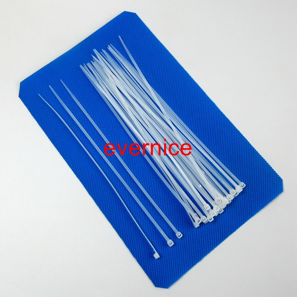 300-Pcs-200Mm-Nylon-Reusable-Adjustable-Snap-Tie-Lock-Pin-Security-Loop ...