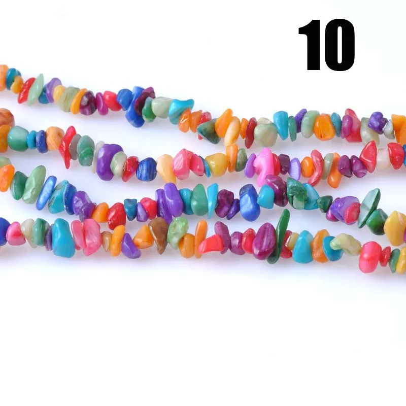 5 8mm Natural Crystal Gem Stone Chips Loose Beads For jewelry making ...
