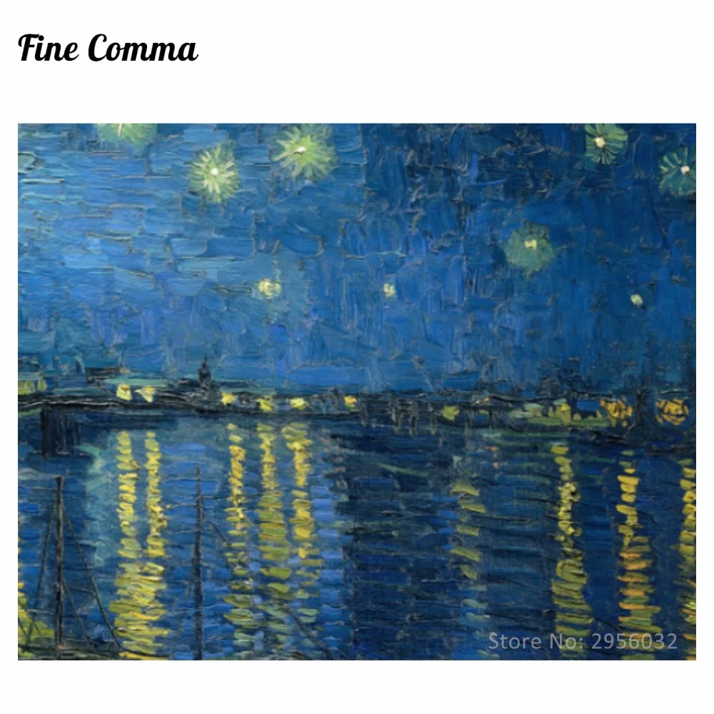Van Gogh Starry Night Over The Rhone Original