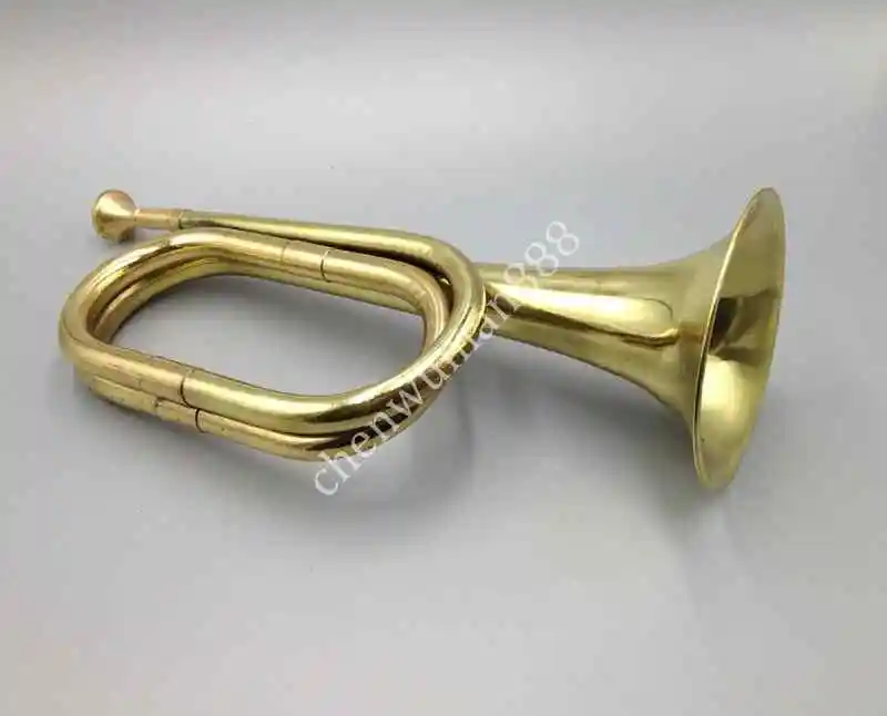 SURPLUS CHINESE ARMY MILITARY PLA BRASS BLOWING BUGLE ATTACK WAR ...