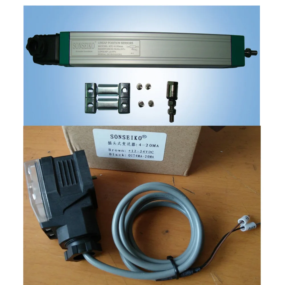 Pull Rod Type Displacement Sensor Scale Electronic Ruler Displacement ...