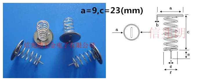 30PCS-9-23mm-compression-spring-touch-spring-for-household-appliance ...