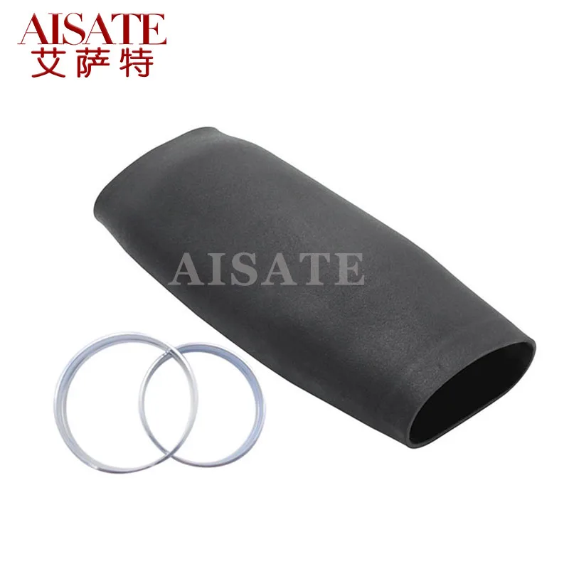 후면 고무 슬리브 스틸 링 공압 서스펜션 스프링 고무 블래더 에어 슬리브 37126790078, BMW X5 X6 E70 E71 ...