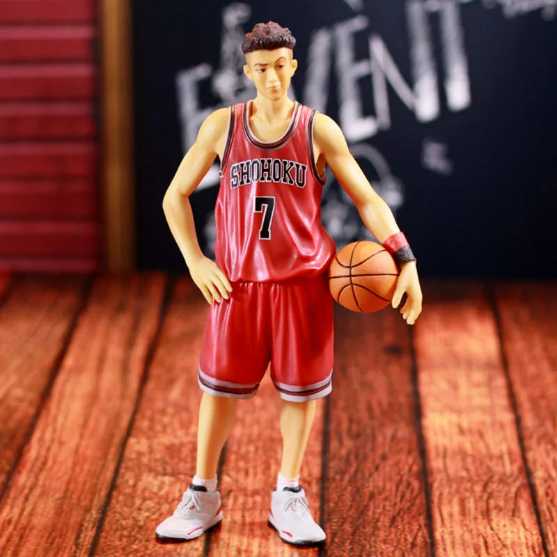 Good PVC Full Set Shohoku Slamdunk Anime Figure Miyagi Akagi Rukawa ...