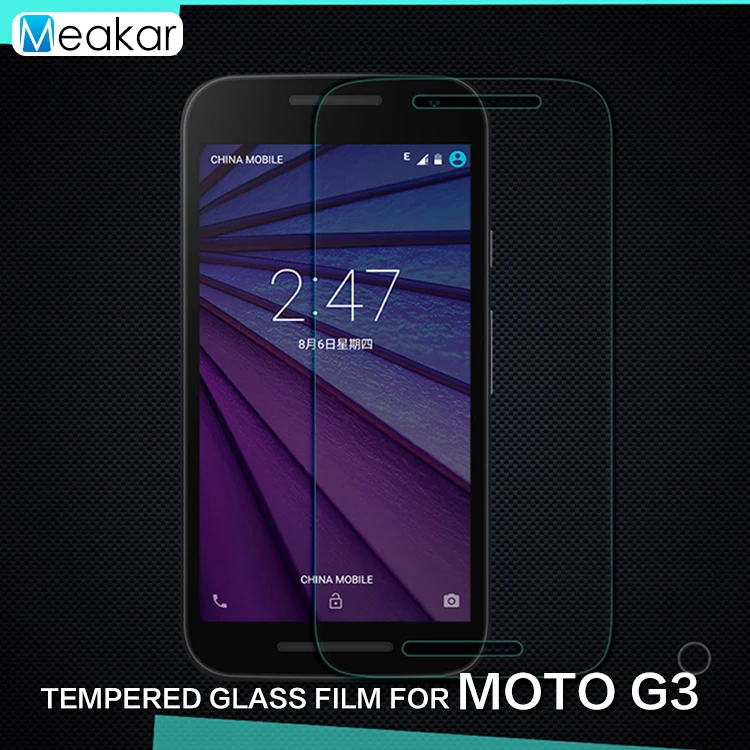 2.5D 9H Glass 5.0for Moto G3 Tempered Glass Film Screen Protector For ...