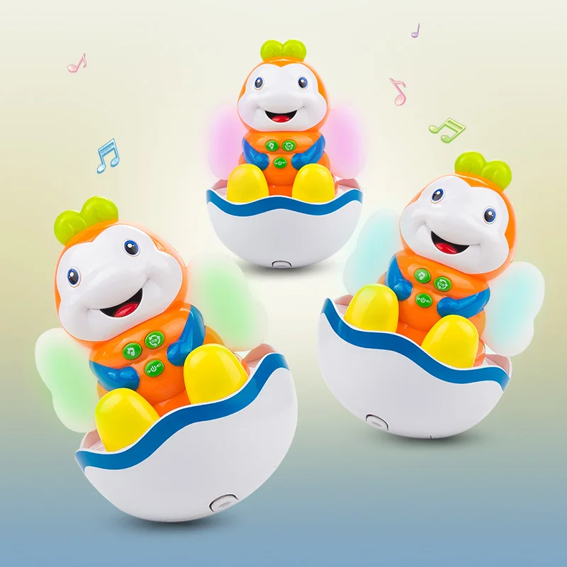 Best Price Baby Rattle Tumbler Nodding Mobile Doll Toys Brinquedos ...