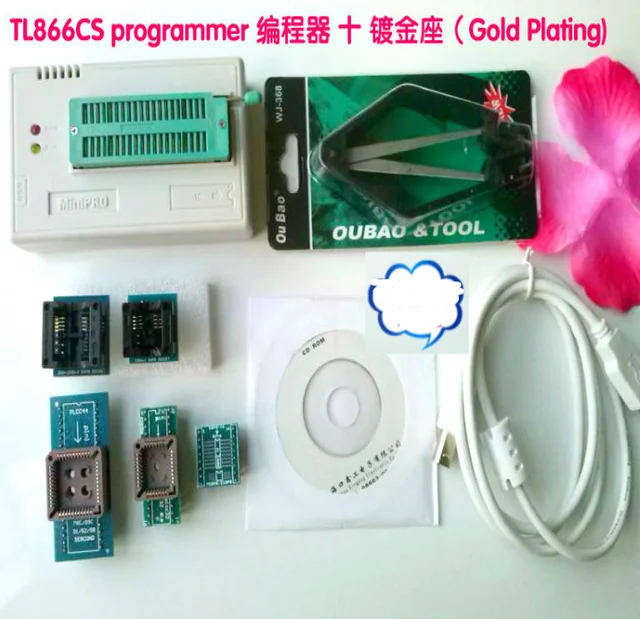 V6.5 MiniPro TL866CS Prgrammer USB Universal Programmer /Bios ...