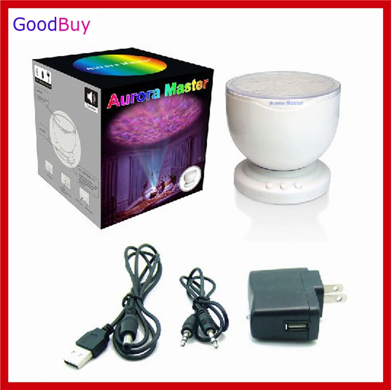 Hot selling Romantic Sleep Night Lamp LED Light 8 Color Change Aurora ...