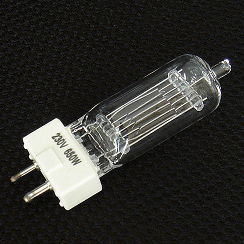 2pcs/lot Photography Light GY9.5 650W Lamp 3200K Warm White 110V / 220V ...