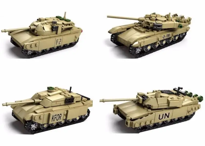 Tank building blocks set russian t90 main battle tank blocks toys ...
