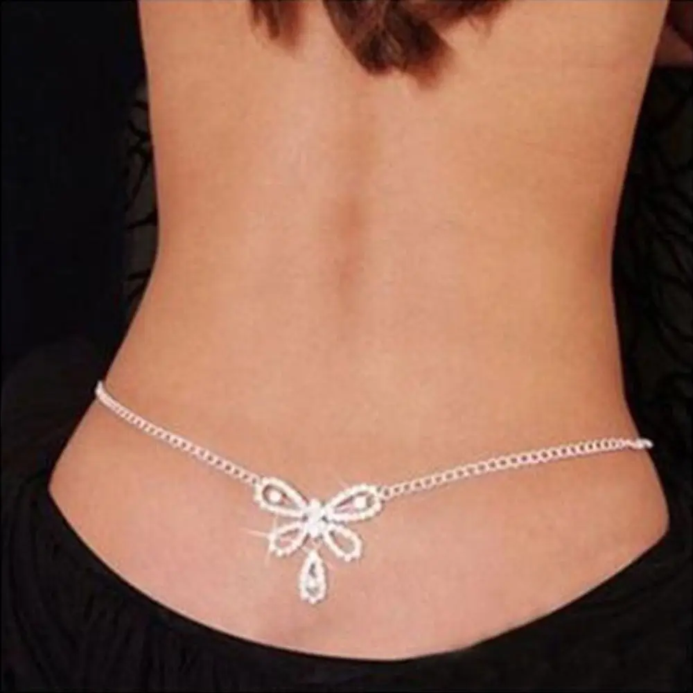 Buy Beach Bikini Infinity Body Waist Back Belly Chain