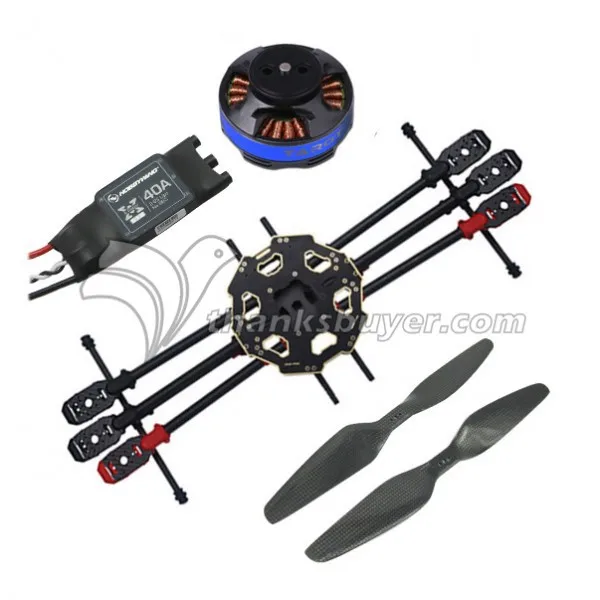 Tarot 680 pro artf hexacopter tl68p00 com tarô 4006 620kv motor ...