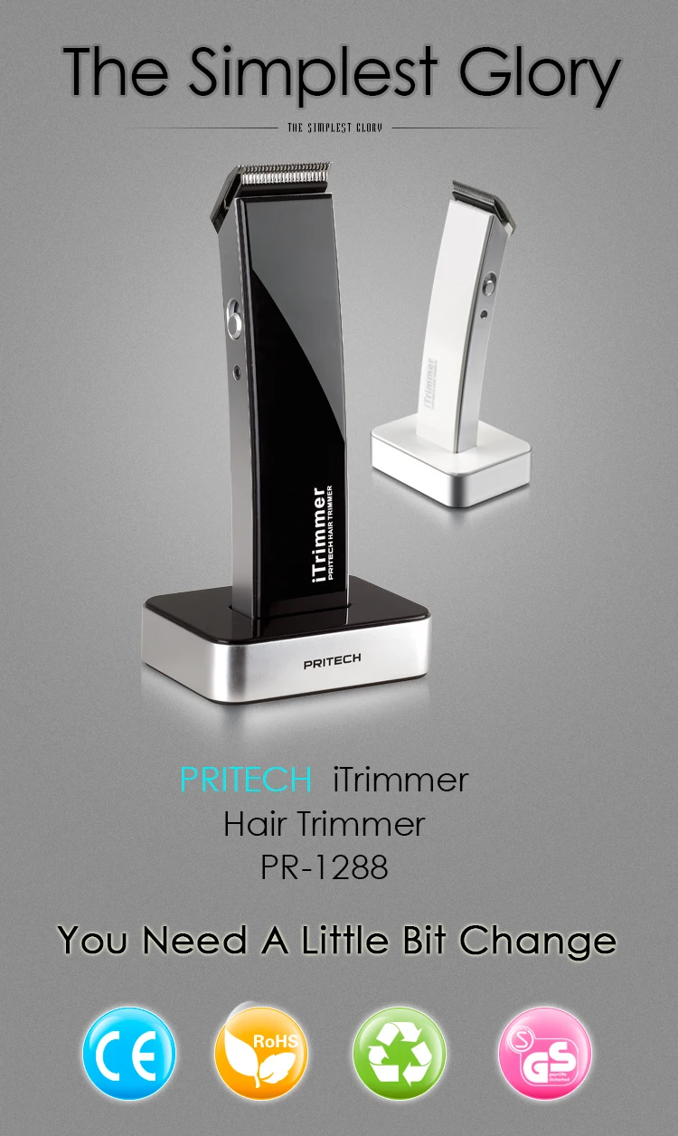 Pritech Professional Hair Clippers For Men Rechargeable Electric Hair ...