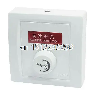 Wall Installed Rotary Knob Fan Speed Controler Switch For Ceiling Fan ...