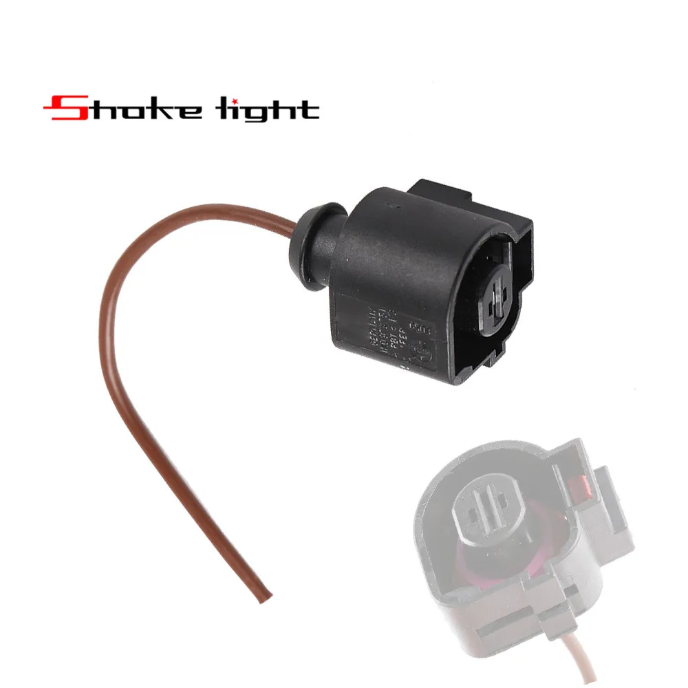 x1 New 1 PIN Connector Plug Wire Pigtail 1K0973751 for VW AUDI Skoda ...