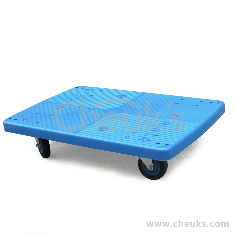 150kg Hand platform truck Noiseless Cart PLA150Y DL(Four wheel floor ...