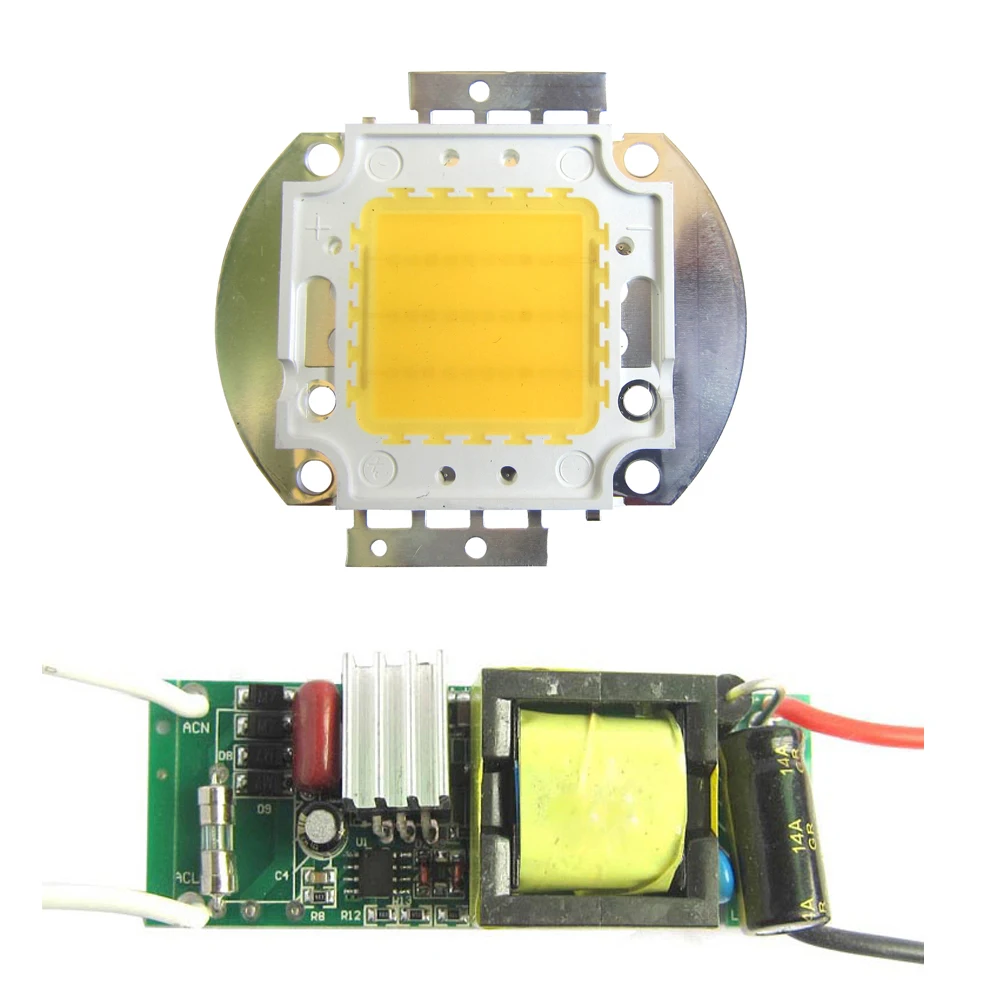 High Lumen 30w 45mil DC 30 36V White Full Spectrum 380~780nm LED Light ...