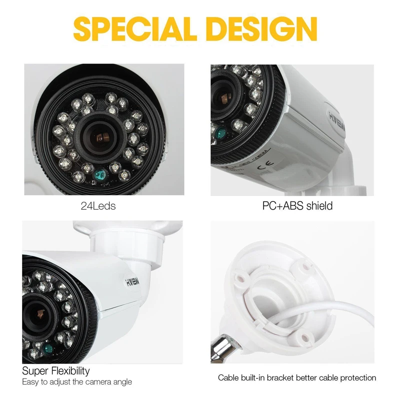 Hot Offer H.VIEW 720P Camera Surveillance AHD Surveillance CCTV Analog ...