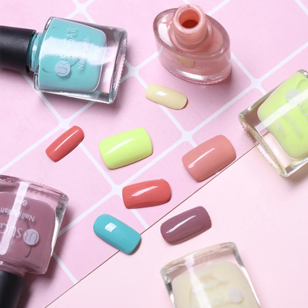 Ur Sugar 6 мл цвет fuls лак для ногтей светильник розовый желтый синий ...