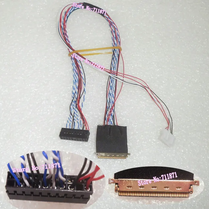 Lvds 1ch 8bit 0.5 Pitch I-pex 40p Screen Cable Line Bp101wx1-206 Screen ...