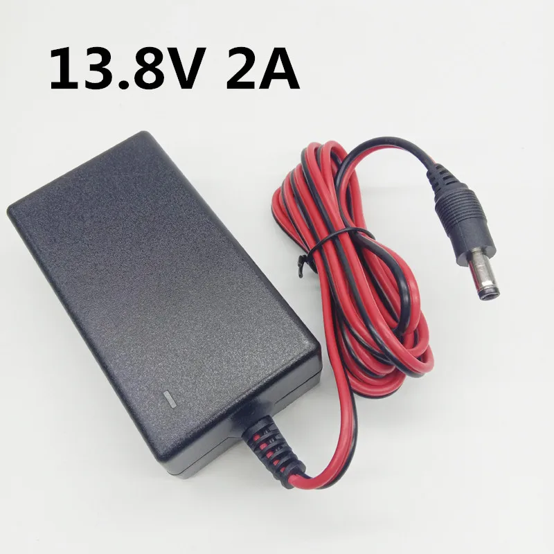 13-8V-2A-Power-Adapter-Battery-Charger-13-8-Volt-2000mA-Lithium-Li-on ...