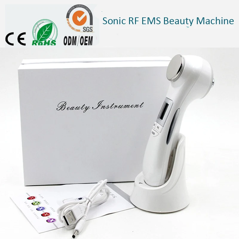 Photon Tender Skin Rejuvenation Galvanic Face Spa Ultrasonic Ionic Rf Electroporation