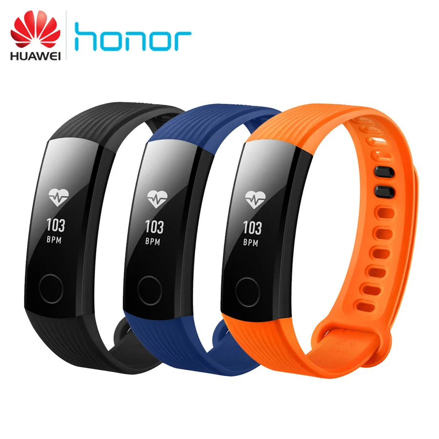 Original Huawei Honor Band 3 Smart Wristband Swimmable 5ATM OLED ...