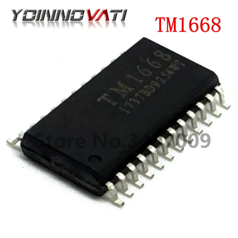 Neue Original TM1668 SM1668 MC2102D 10 teile/los SOP24 Led treiber Chip ...