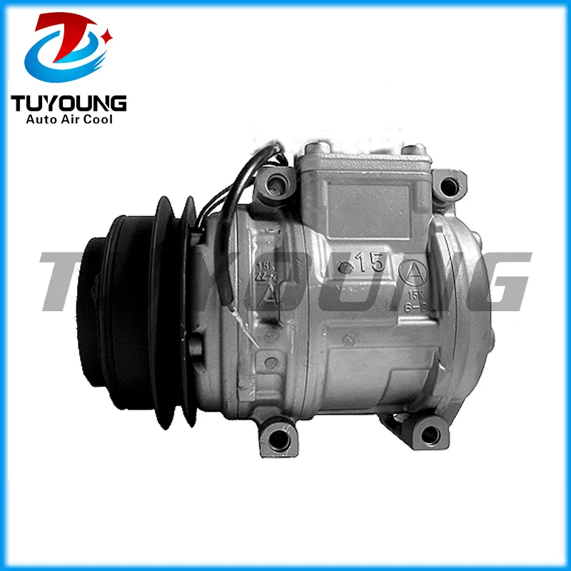 Factory direct sale 10PA15C 127mm 12V 1PK air conditioning compressor ...