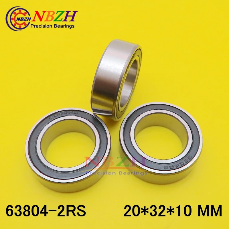 Excavator bearing 63804W10 63804 2RS 20*32*10 20X32X10 mm Double ...