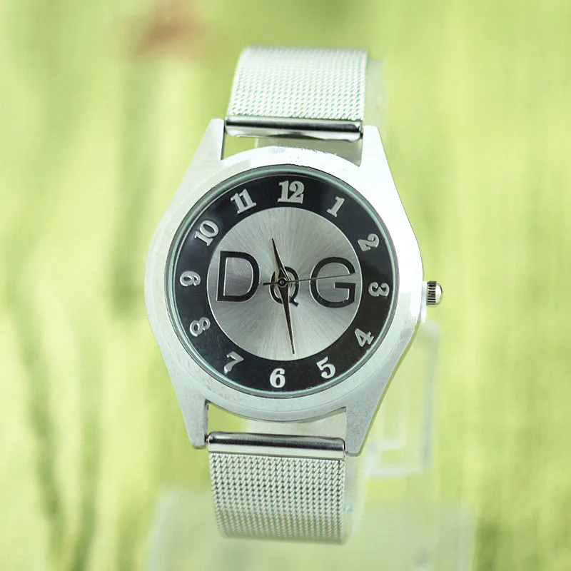 reloj mujer New Brand DQG Luxury Metal Mesh Casual Quartz Watch Fashion ...